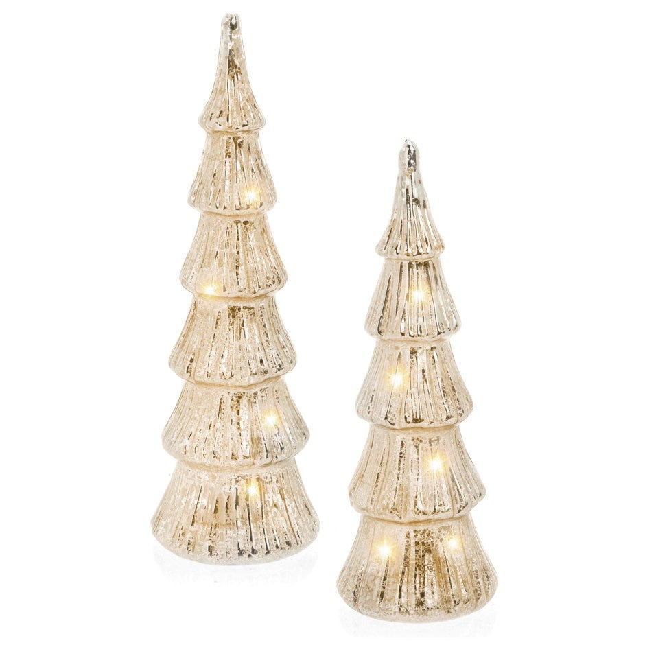 Mercury Glass Tree - S | McLellan & Co.